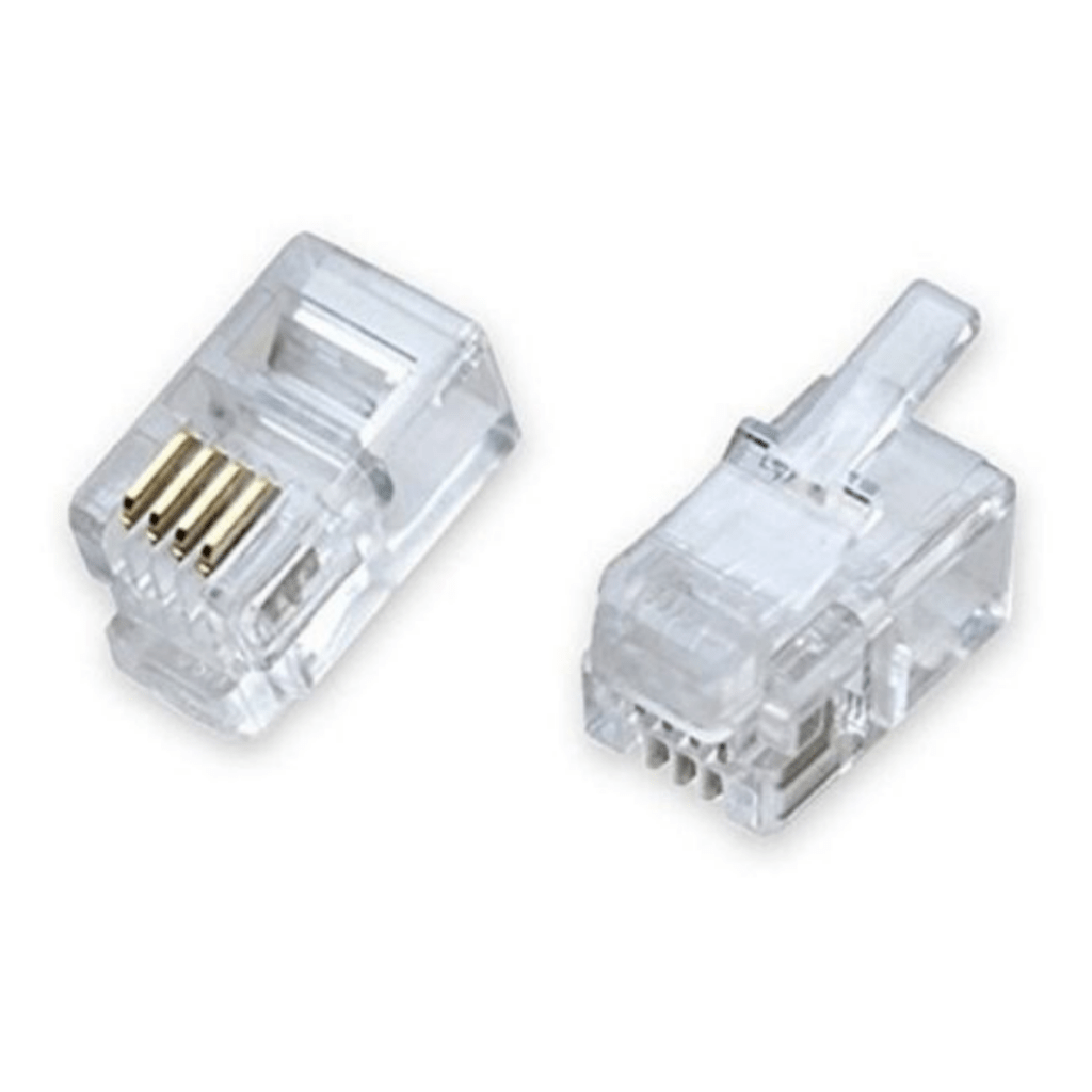 Ficha Rj9 Conector Plug Rj 9 Telefono Tubo Telefonica X 10 – Hipercom
