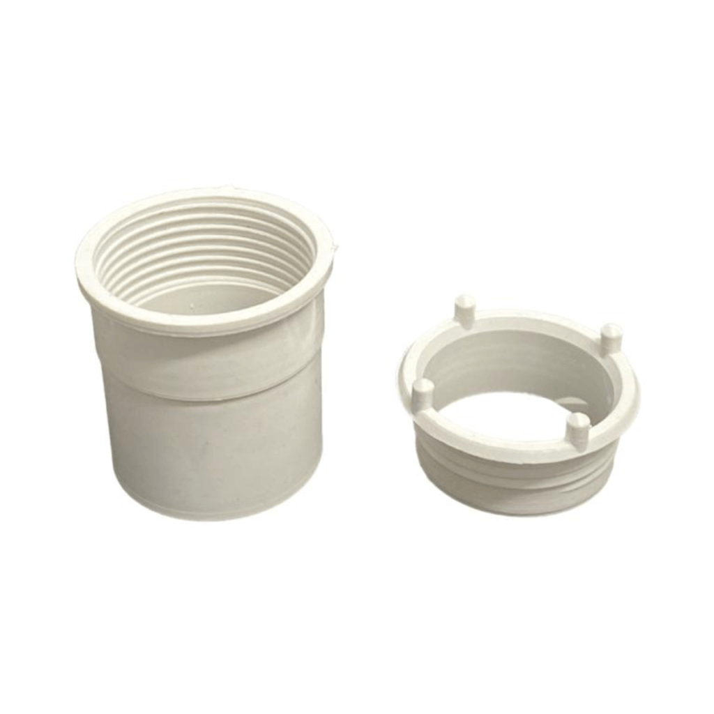 Conector Para Caño 1 1/4″ Pulgadas Color Blanco Caja Electricidad ...